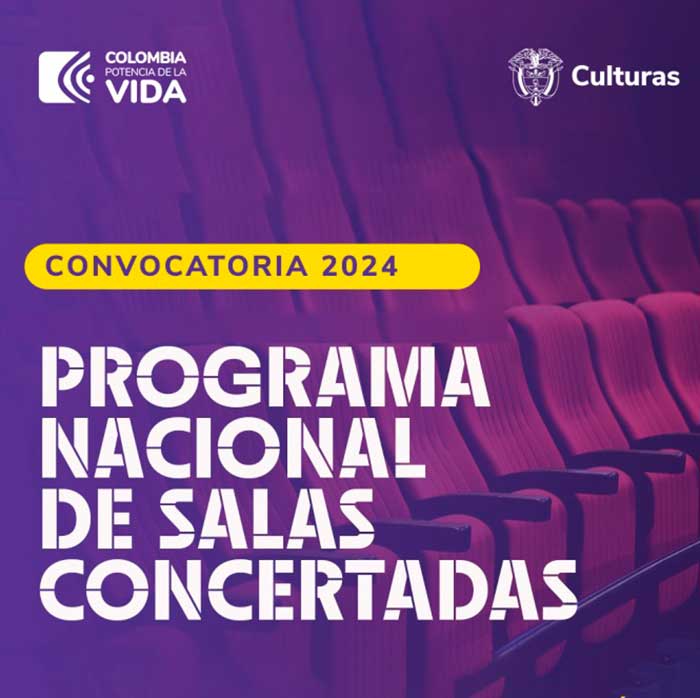 CONVOCATORIA Programa Nacional de Salas Concertadas 2024