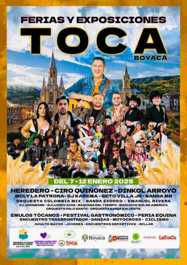 TOCA: Ferias y Exposiciones 2025 - Fondocultura.org